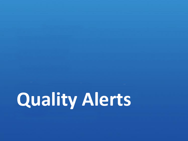 Quality Alerts - Invacare United Kingdom