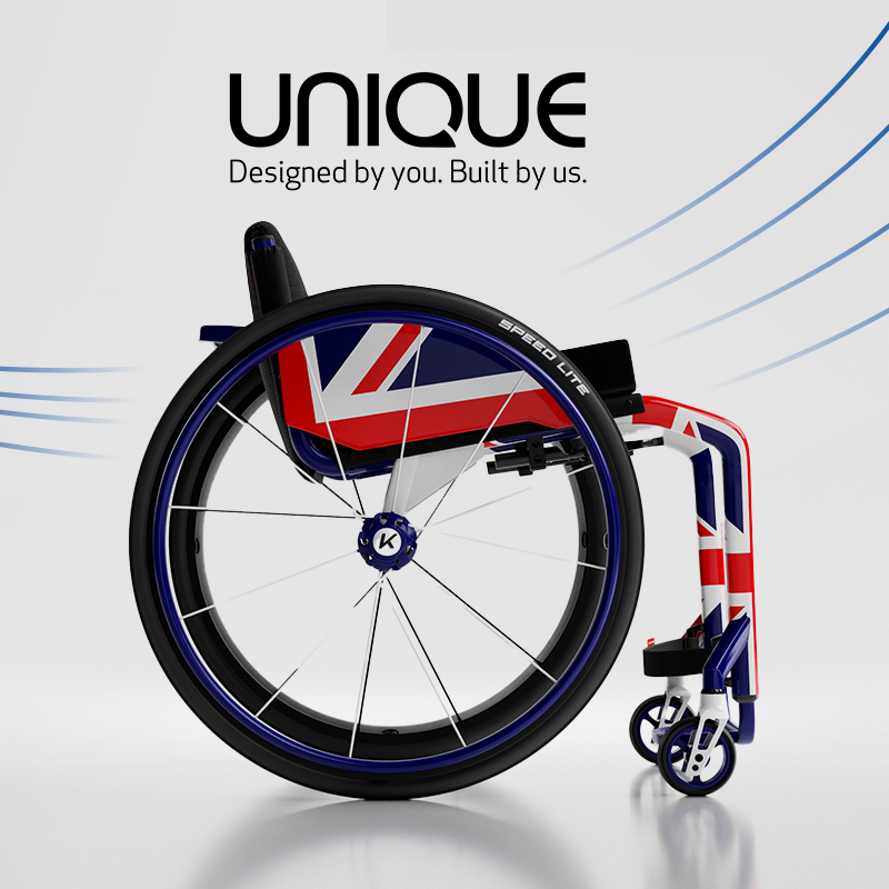 Personalise your wheelchair in your favourite team colours - Invacare ...