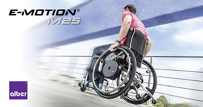 Experience "WOW!" with the new Alber e-motion M25 power wheels ...