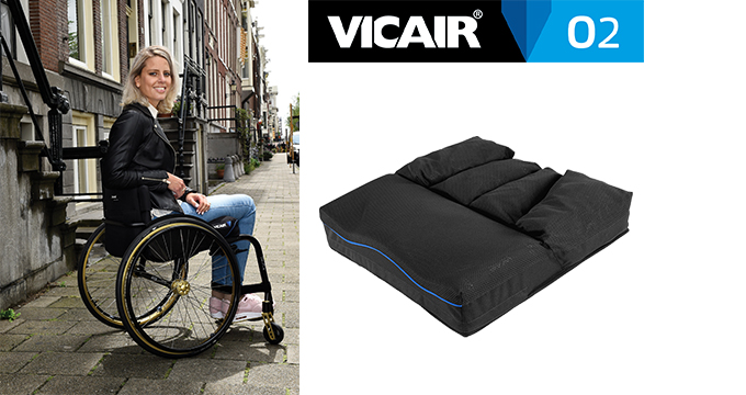 Vicair Active O2 cushion - Invacare United Kingdom